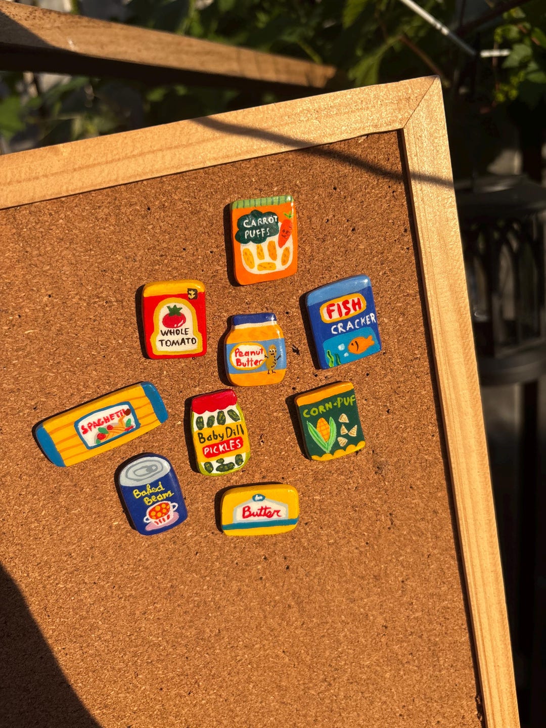 Handmade Food Clay Pins, Cute Snack Pins, Handmade Brooches, Handmade ...