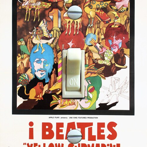 Led Zeppelin Vintage Concert Poster Switch Plate Cover Wall - Etsy