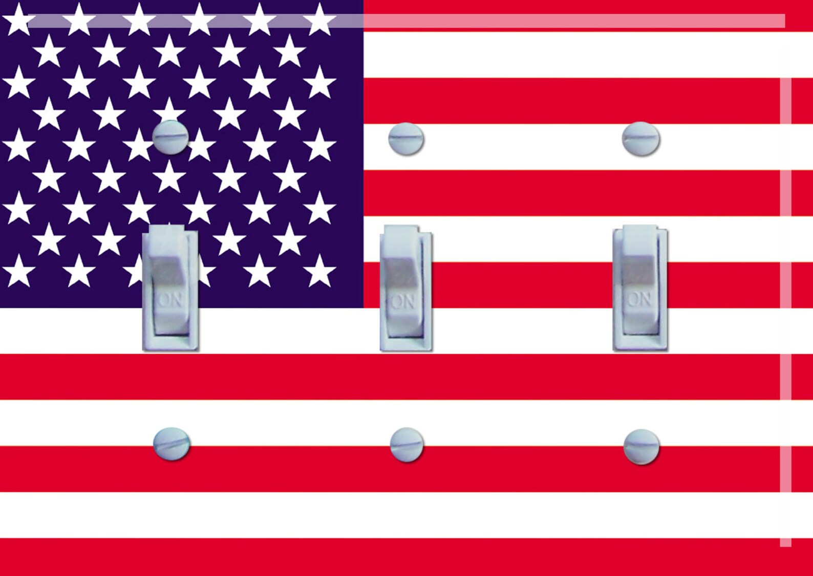 USA FLAG Switch Plate Cover Wall Plate - Etsy