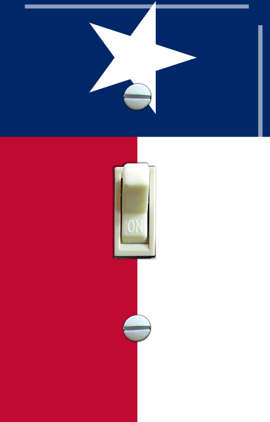 TEXAS State FLAG, Switch Plate Cover, Wall Plate, Single/double, Home ...