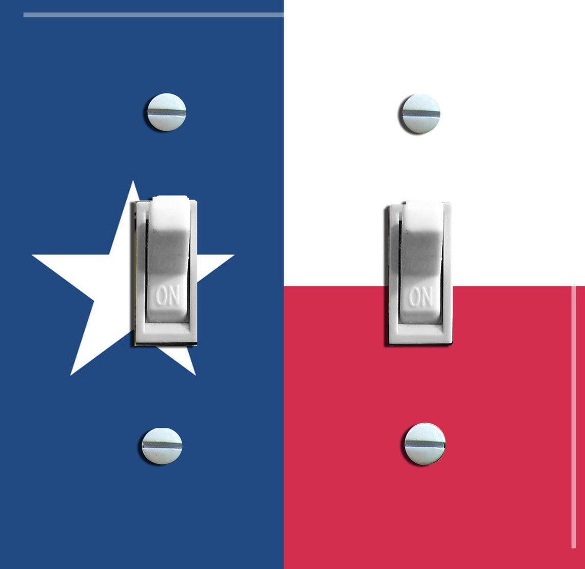 TEXAS State FLAG Switch Plate Cover Wall Plate | Etsy