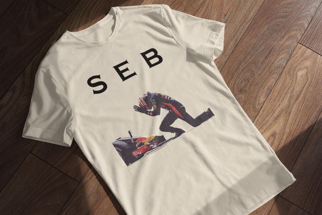Sebastian Vettel Racing T-shirt: Formula 1 Champion Fan Apparel - Etsy ...