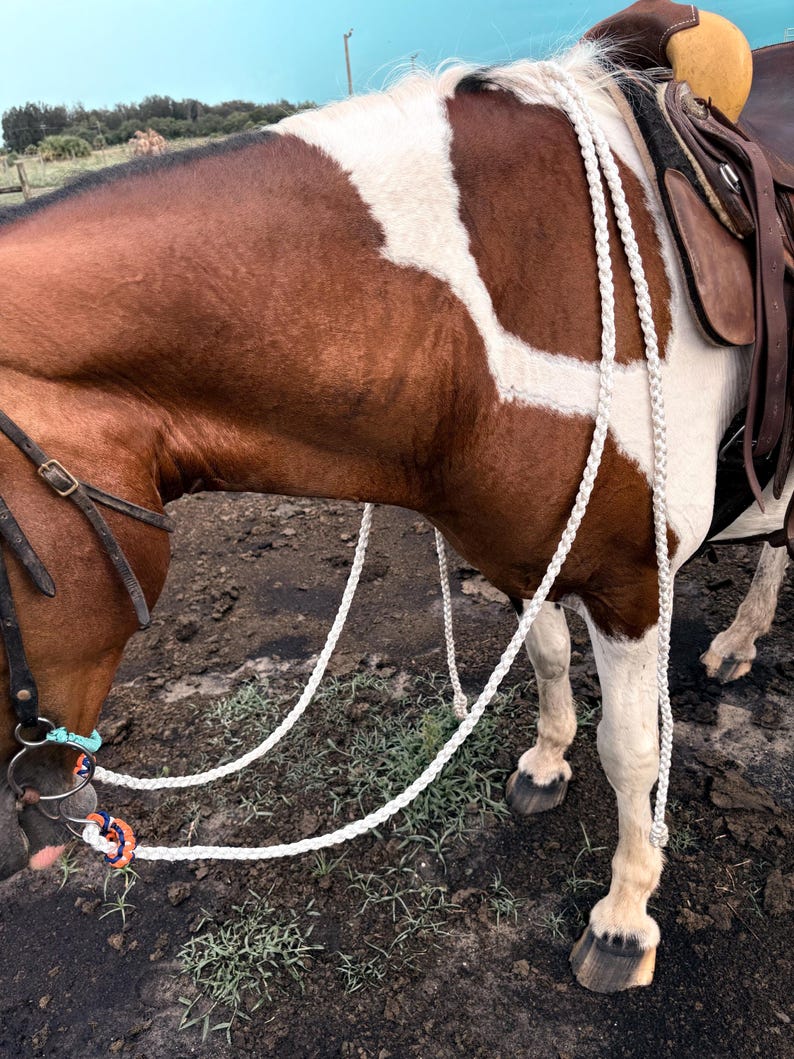 Muletape 8FT Split Reins - Etsy