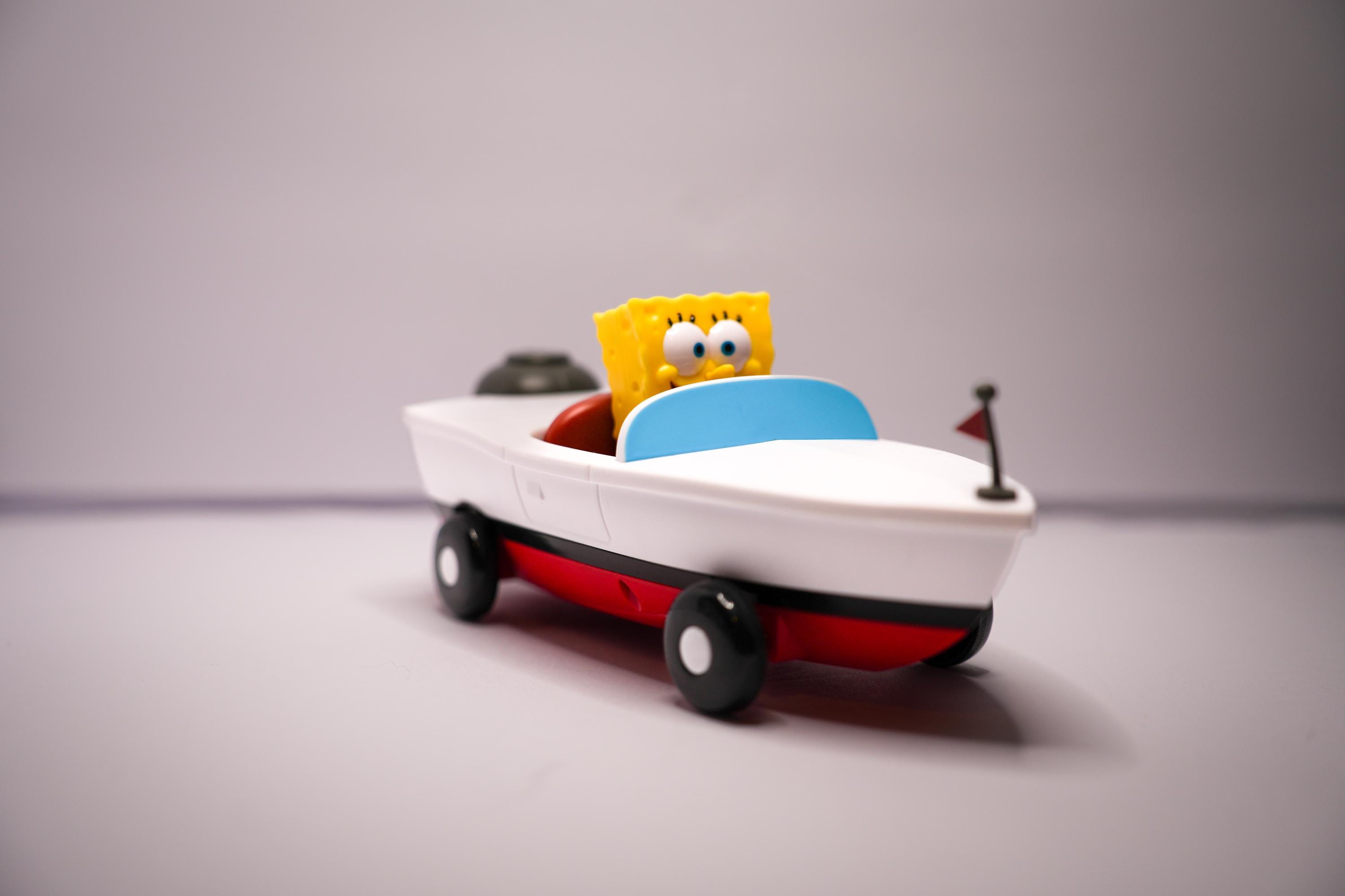 Switch-adapted RC Spongebob Boatmobile - Etsy