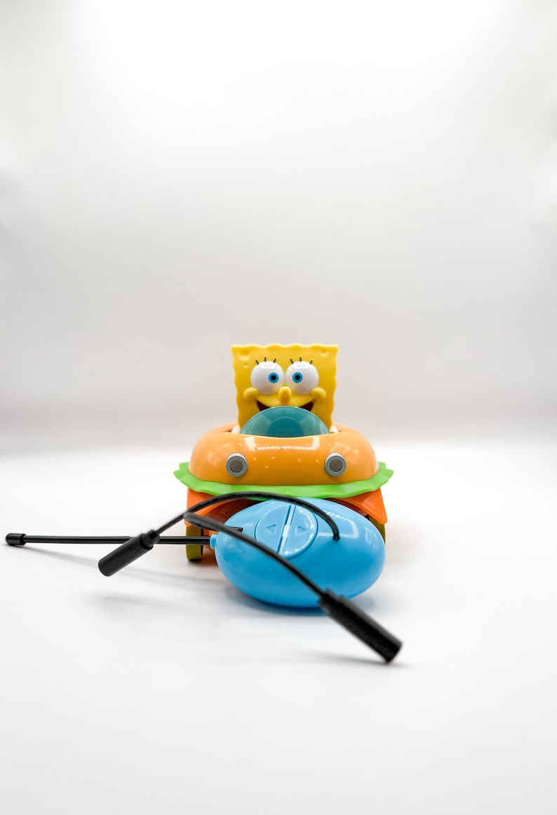 Switch-adapted Spongebob Burger RC Car — Adaptive Toy W/ 1 Switch ...