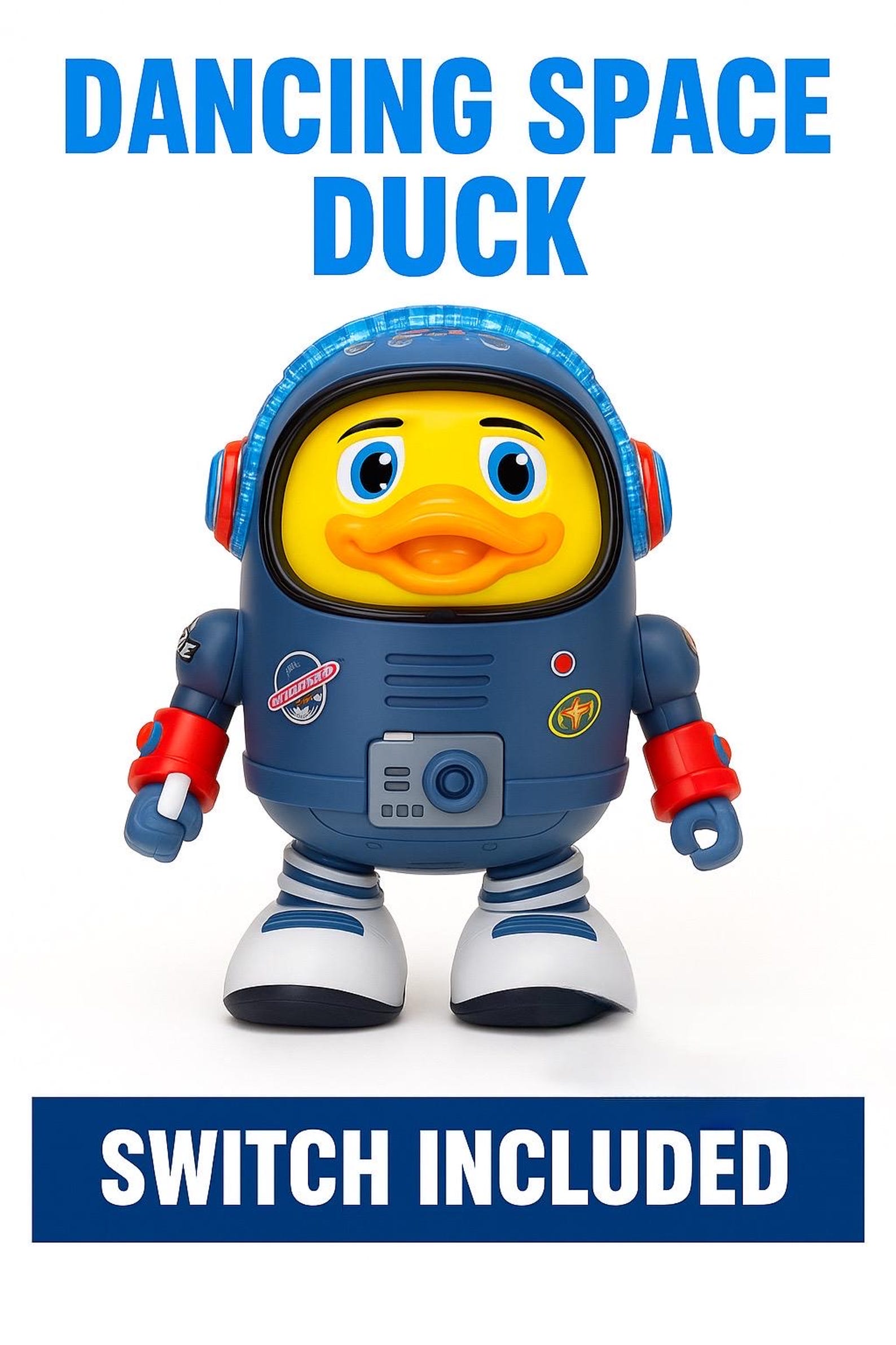 Switch-adapted Dancing Space Duck – Lights, Music & Motion - Etsy