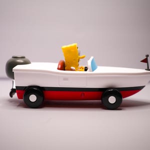 Switch-adapted RC Spongebob Boatmobile - Etsy