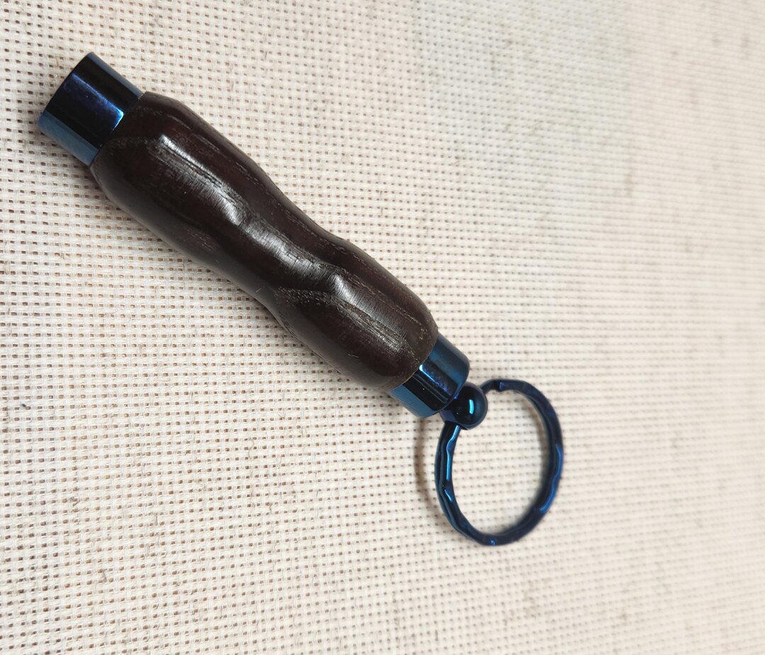 Hand Turned Needle Holder, Needle Case, Needle Storage, Key Chain ...