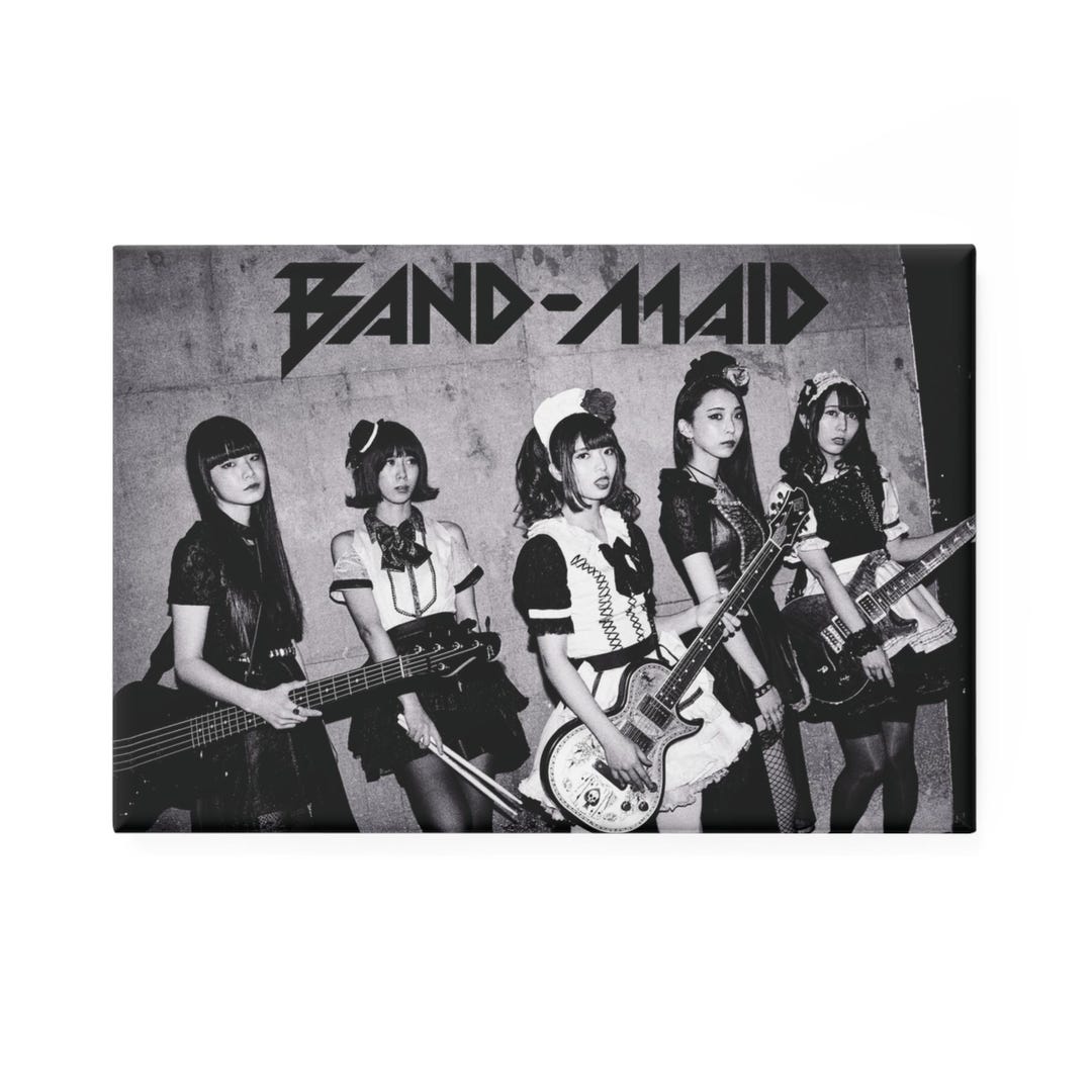 Band Maid Japanese Metal All Female Band Magnet - Etsy
