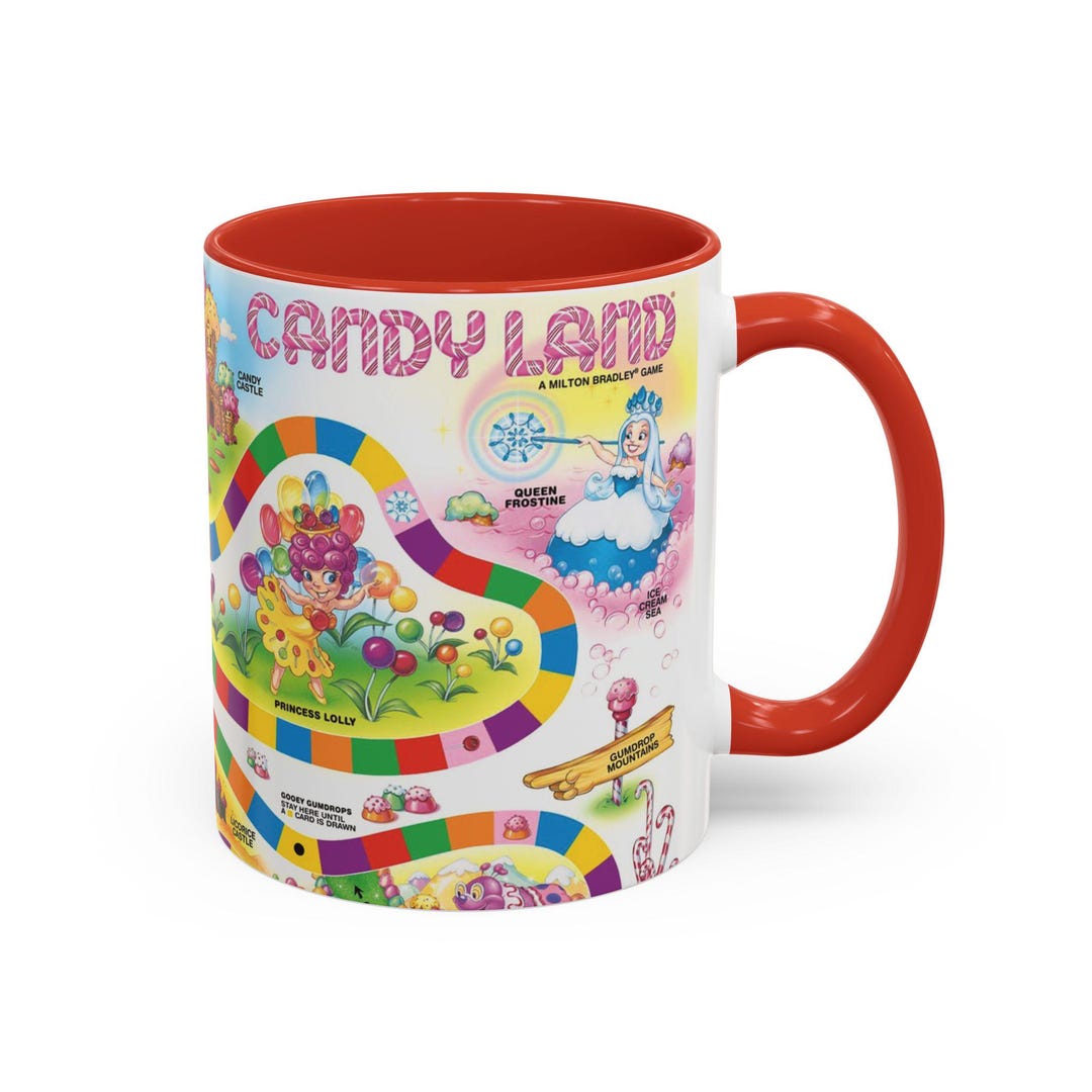 Candyland Board Game Coffee Mug 11 Oz - Etsy