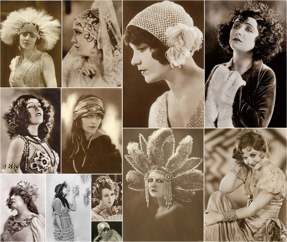 81 Images Ziegfeld Girls Gypsy Showgirls Flappers Junk Journal | Etsy