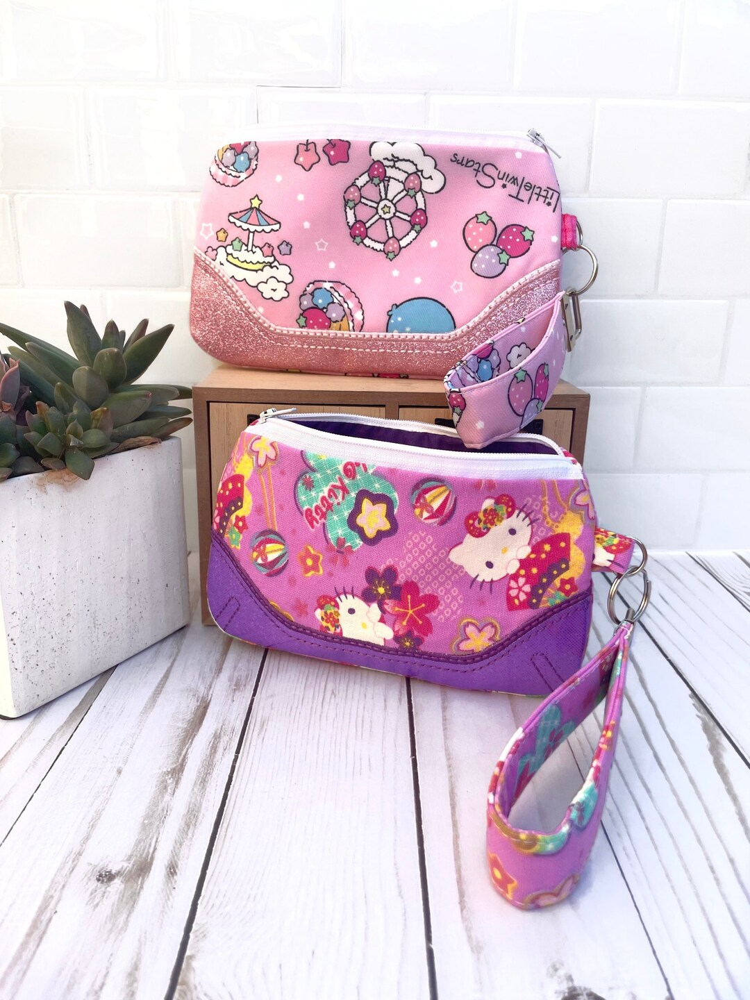 Cute Clutch Purse / Wristlet Clutch / Wristlet Wallet / Water Resistant ...