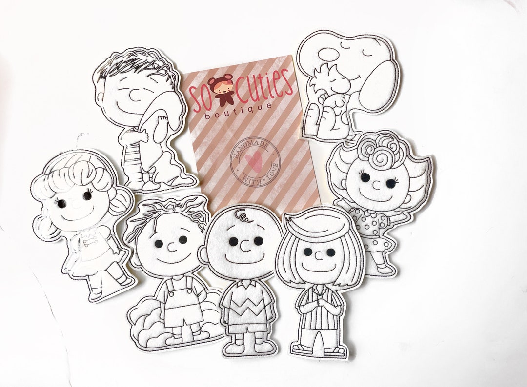 Dog and Friends Coloring Toys, Coloring Dolls, Reusable Coloring Book ...