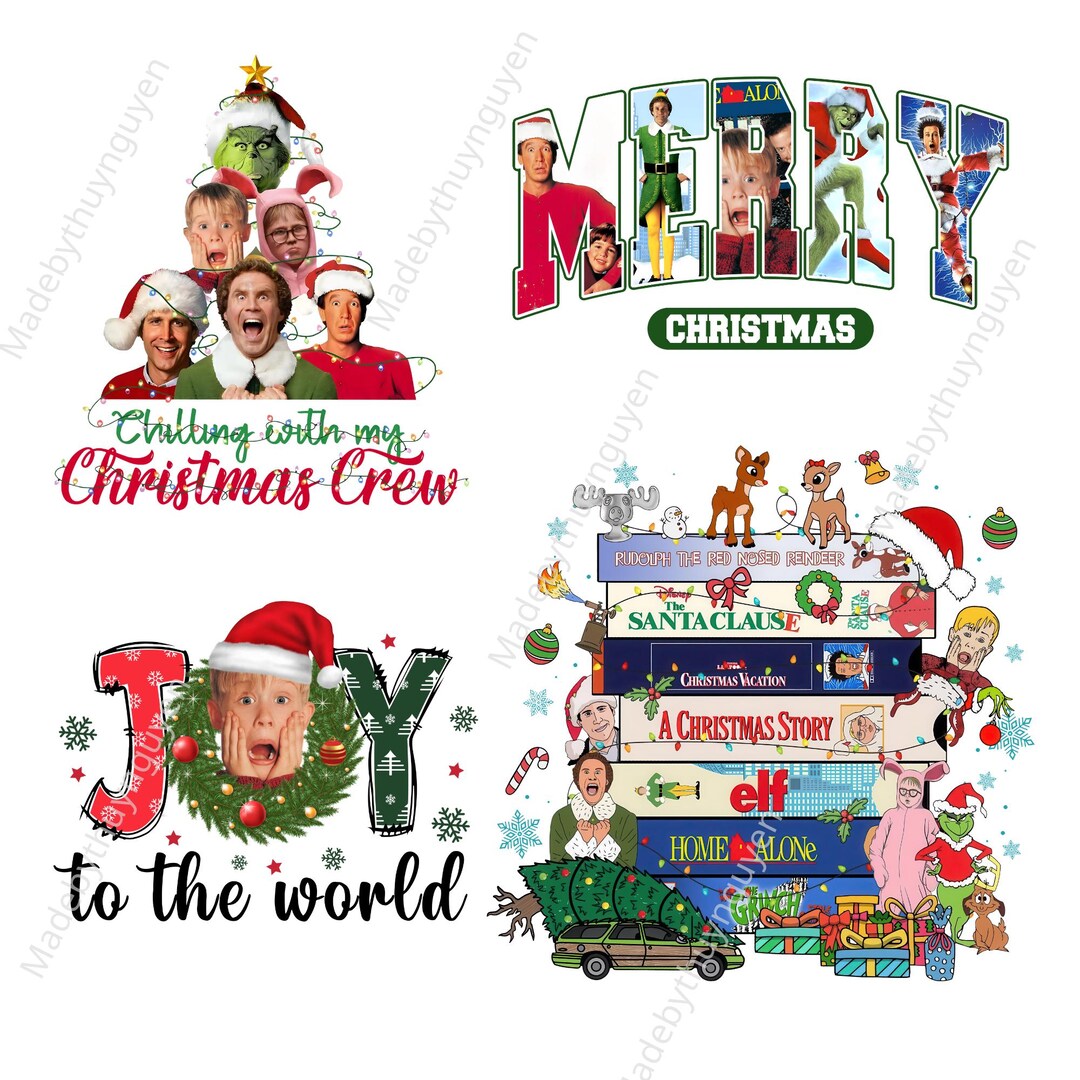 Merry Christmas PNG: Film Collage Tapes VHS 90s Classic Movie Lover ...