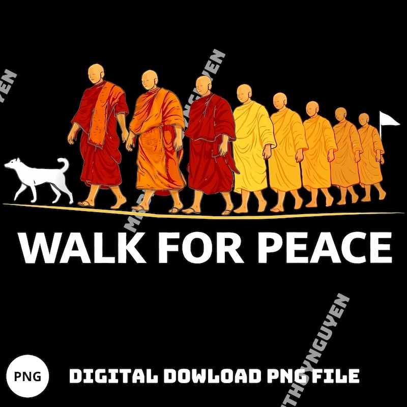 Walk for Peace Poster - Etsy