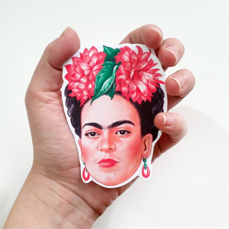 Frida Kahlo Set de 5 Pegatinas | Etsy España