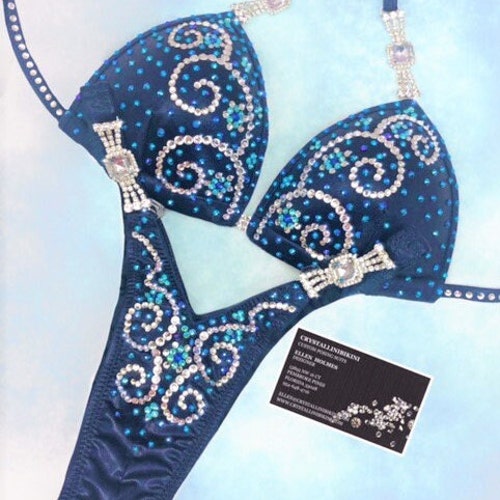 Dana Figure/physique Competition Suit - Etsy