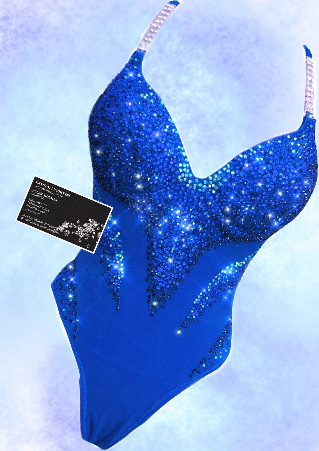 Velvet Fit Model One Piece Competition Suit - Etsy