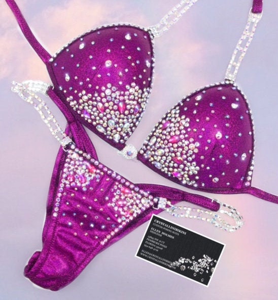 Sparkly Jewels Competition Bikini - Etsy