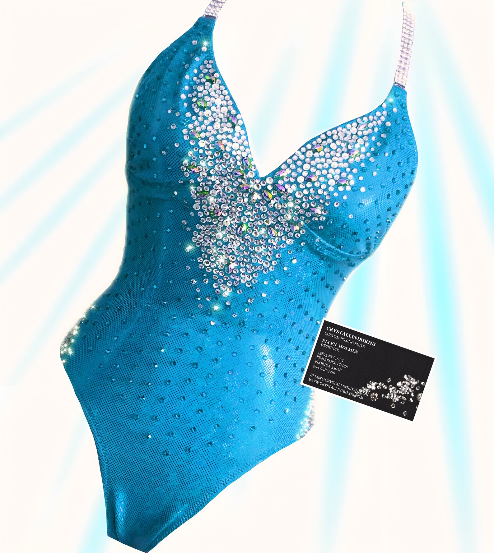 Cait Fit Model Competition Suit - Etsy