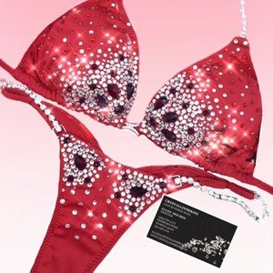 Sparkly Jewels Competition Bikini - Etsy