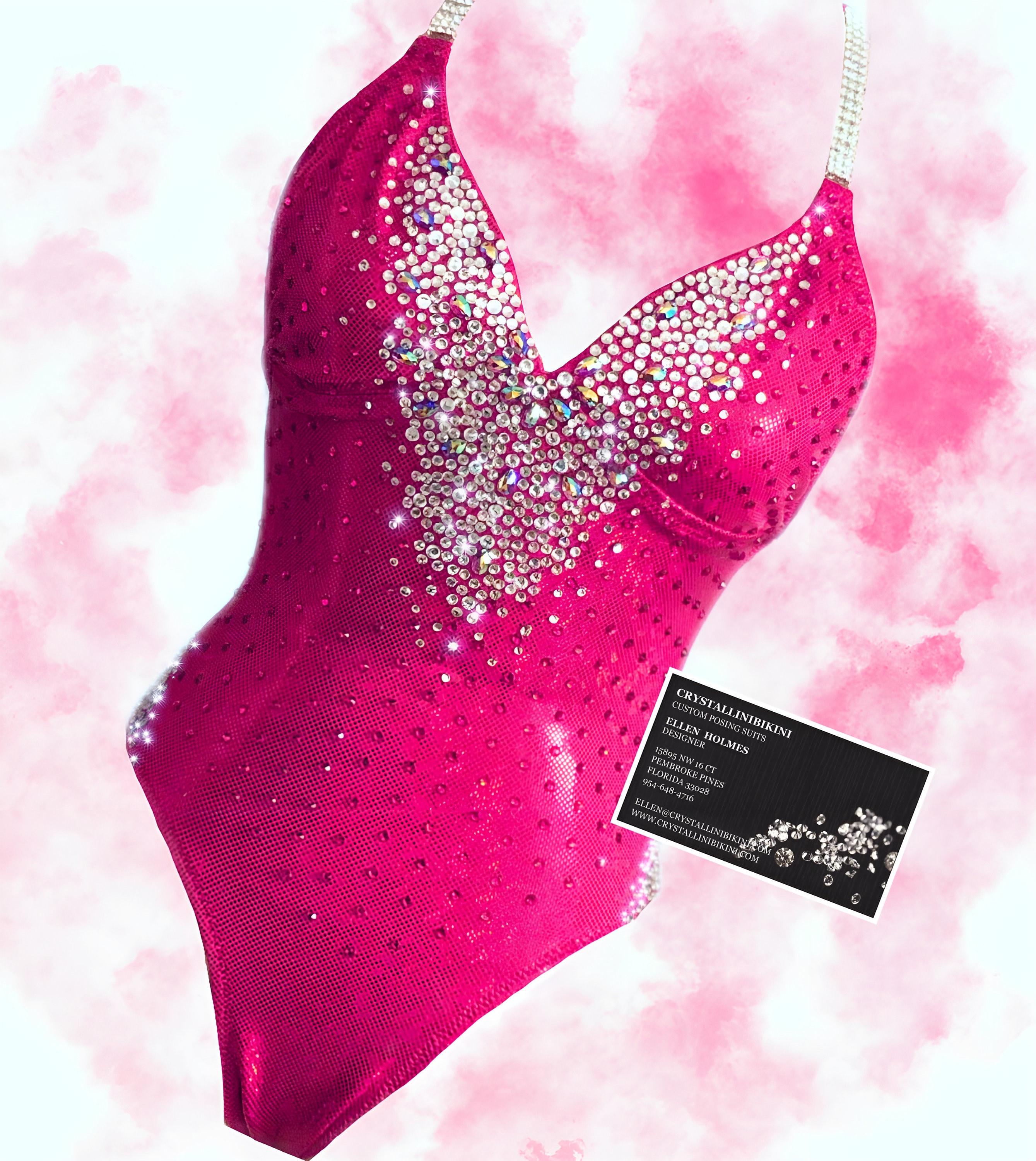 Cait Fit Model Competition Suit - Etsy