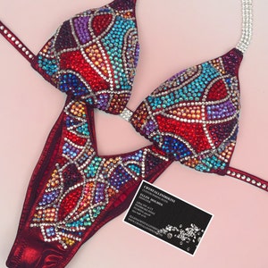 Stained Glass Figure/ Physique Competition Suit - Etsy