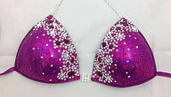 Big Bling competition bikini | Etsy