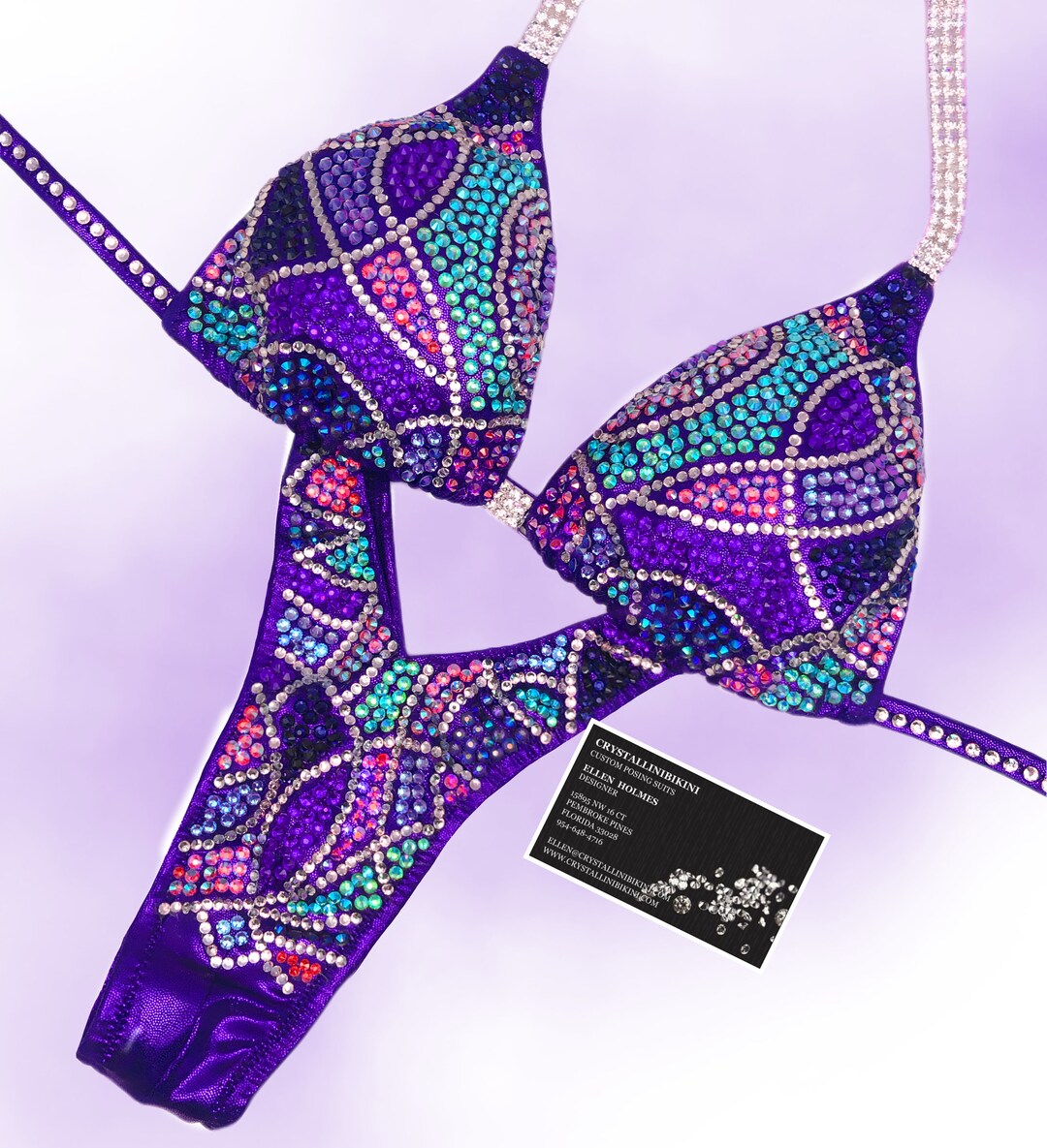 Stained Glass Figure/ Physique Competition Suit - Etsy