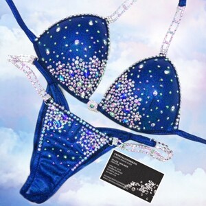 Sparkly Jewels Competition Bikini - Etsy