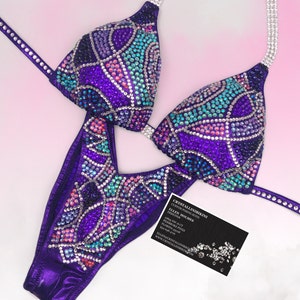 Stained Glass Figure/ Physique Competition Suit - Etsy