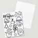 Winter Coloring Page | Digital & Instant Access - Etsy