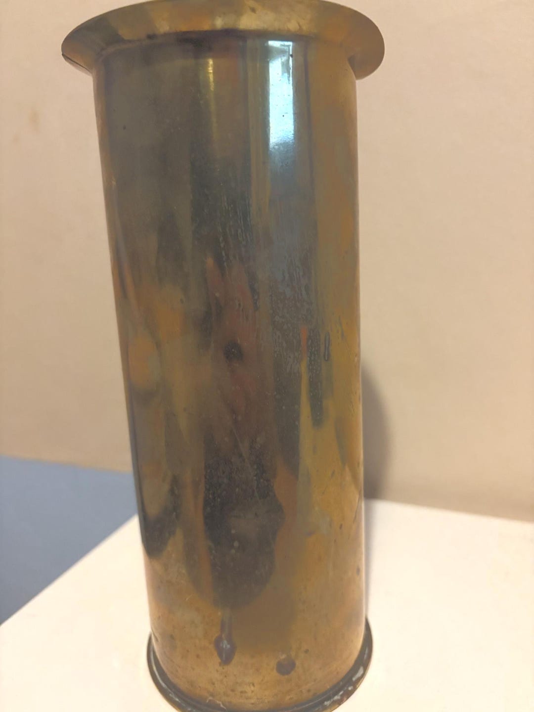 Antique World War 1 Artillery Shell Case - French/united States - Etsy