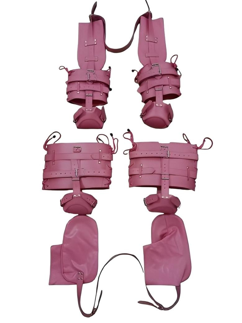 Genuine Leather Arm & Leg Crawler Set: Adjustable Elegant Accessories ...