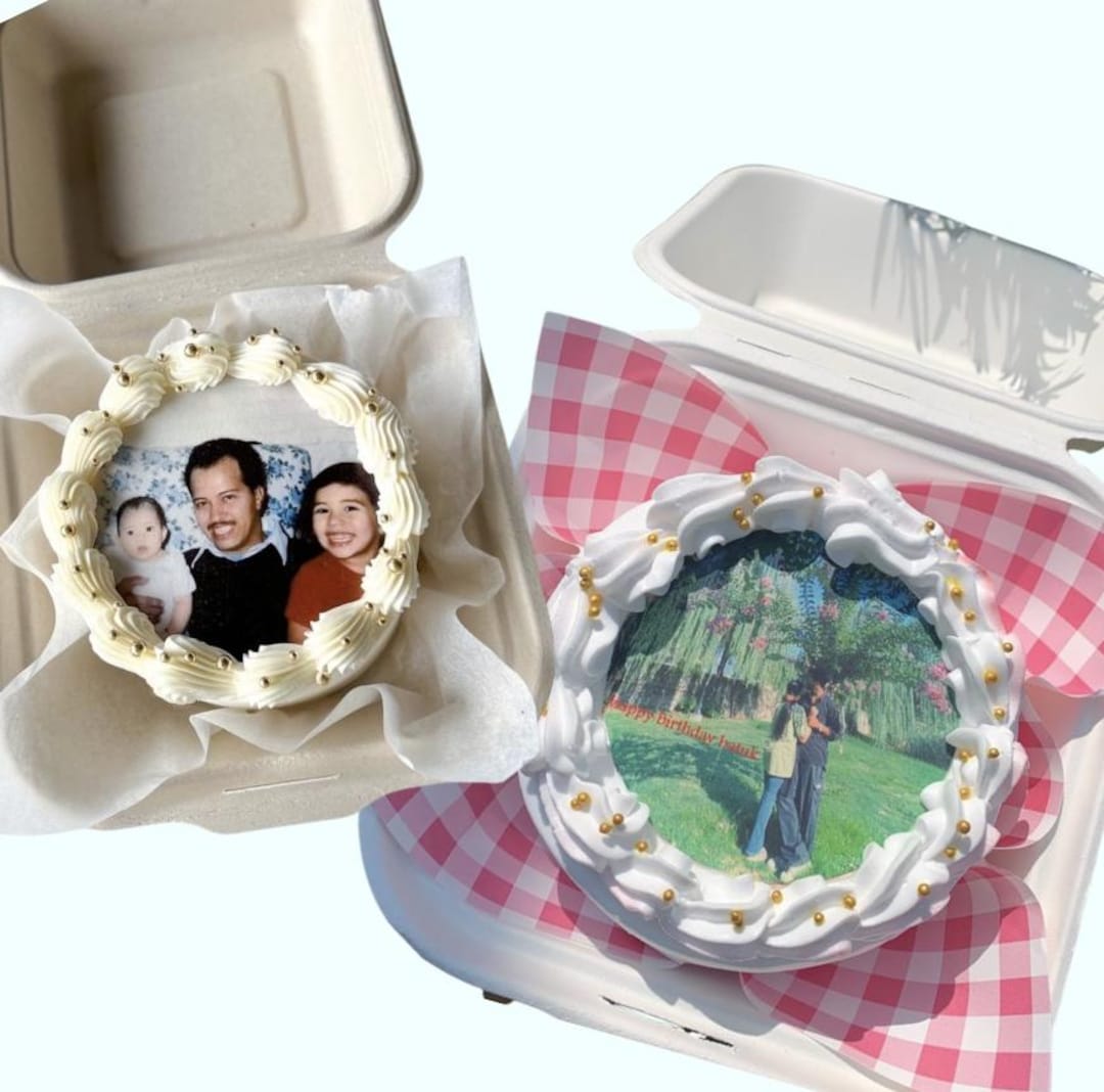 Edible Image Toppers for Photo Cakes! Bento Photo Cakes, Rounds, Rice ...