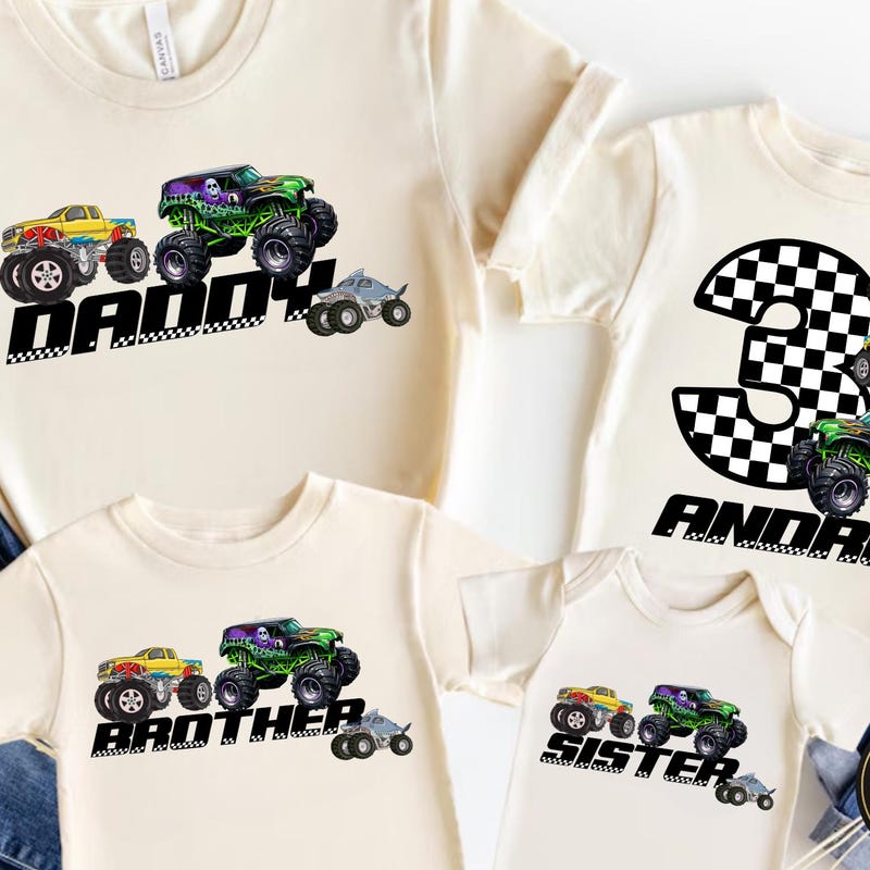 Monster Jam Outfit Kids - Etsy