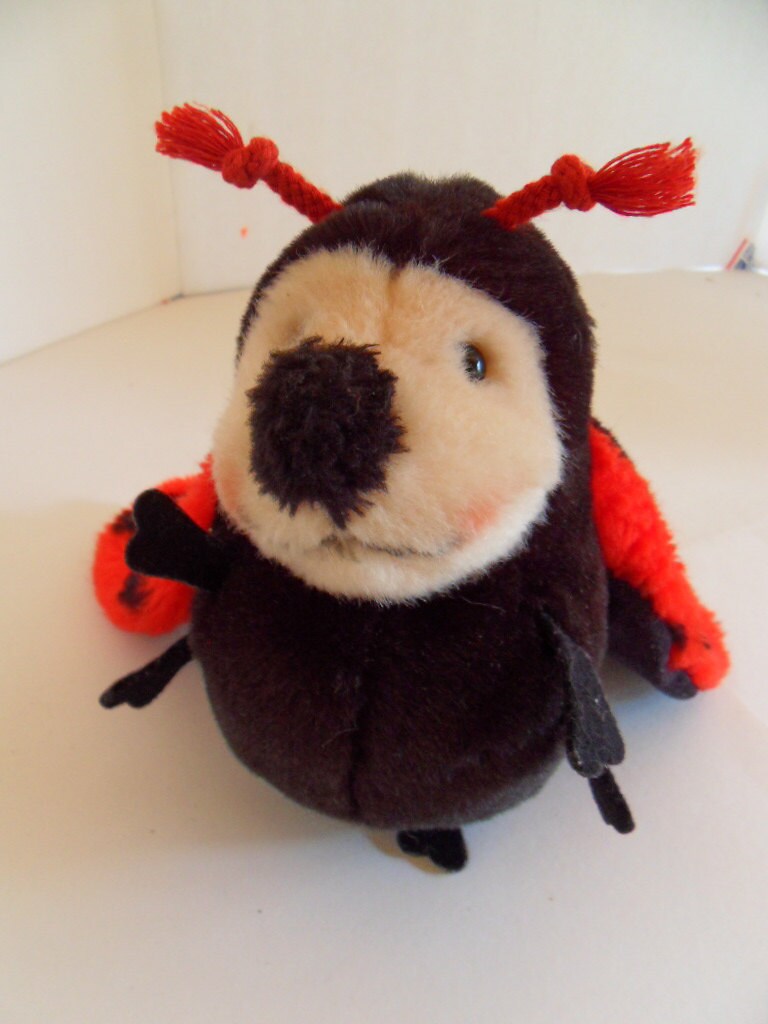 Steiff Bug Beetle Ladybug Ladybugw.button/flag | Etsy