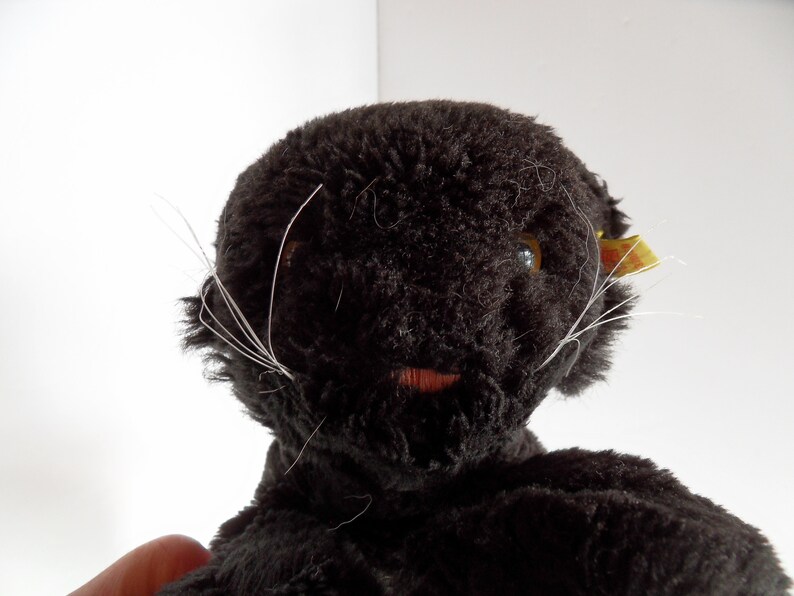 Steiff panther puma cat button flag made in Germany 2795 | Etsy