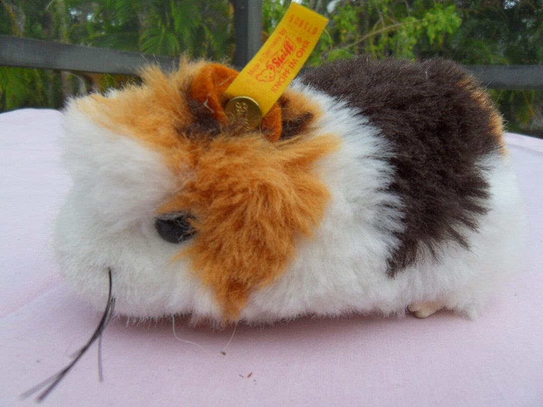 Steiff Gerbel Gerbil Guinea Pig W Button Flag Germany B2 - Etsy