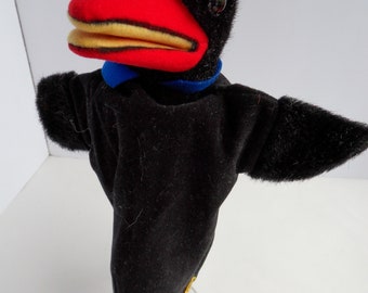 Bird hand puppet | Etsy