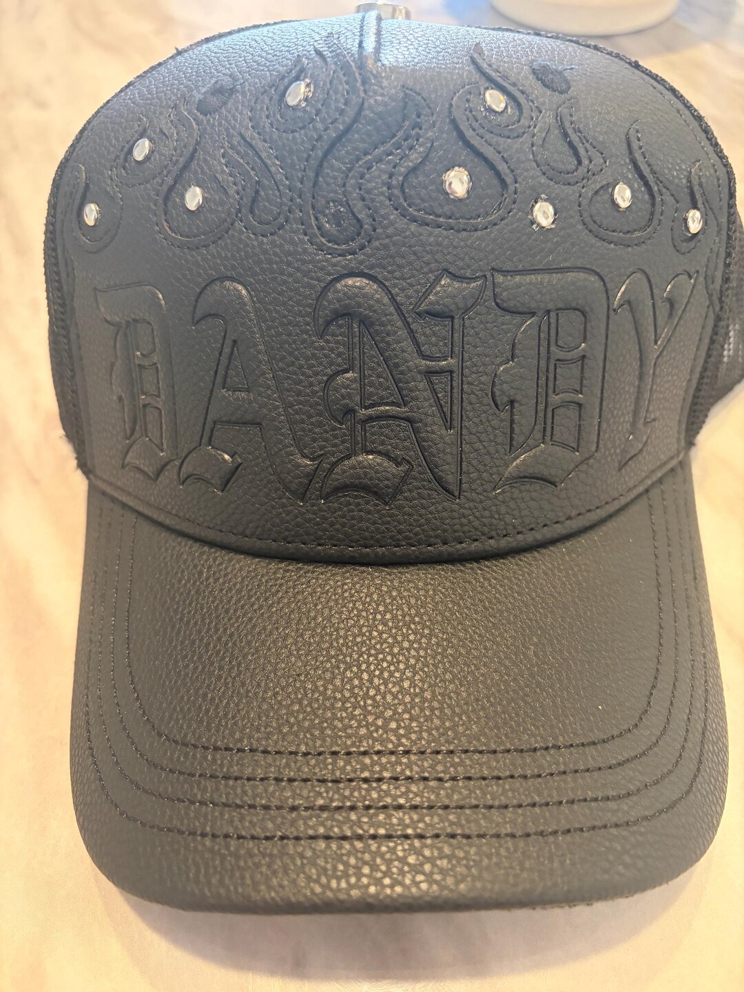 Dandy Hats - DANDY DID This (LEATHER) G5 Hats, Military Caps, Slouchy ...