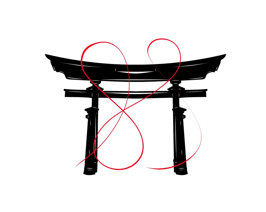 Torii Gate Stencil - Etsy