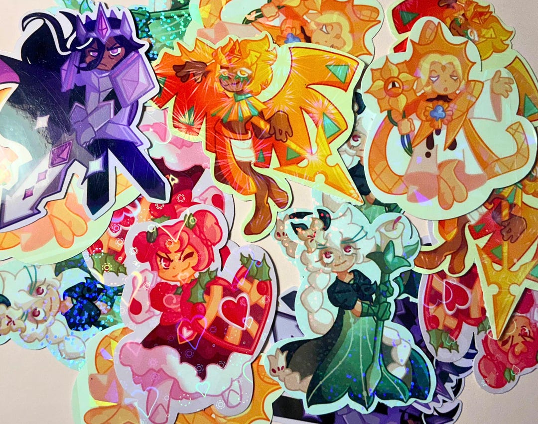 Cookie Run Kingdom Ancient Holographic Stickers - Etsy