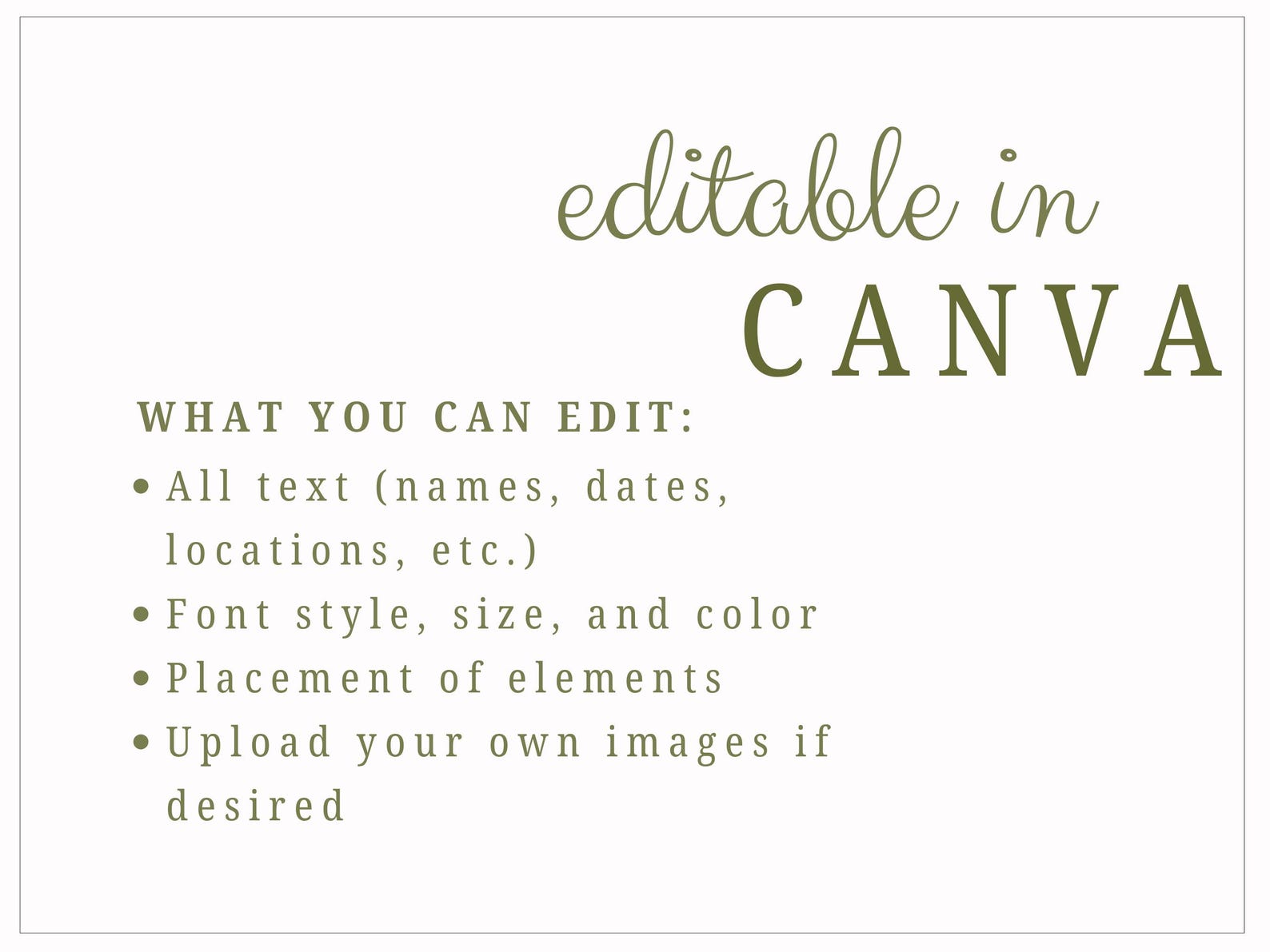 Editable Memory Chair Sign With Photos Wedding Memorial Printable Loved ...
