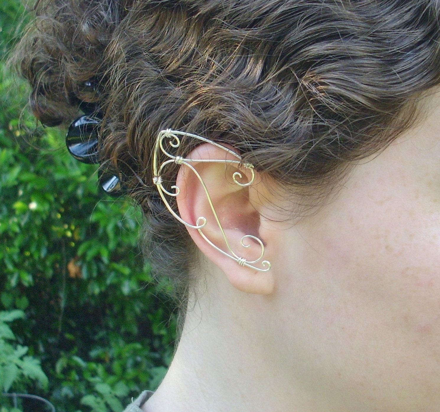 Elven Ear Cuffs. Silver Elven Ear Cuffs. Elf Ears. Halloween - Etsy
