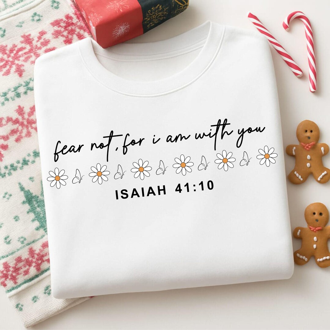 Fear Not Trendy Christian Svg Png, Trendy Svg, Joshua Bible Verse Svg ...