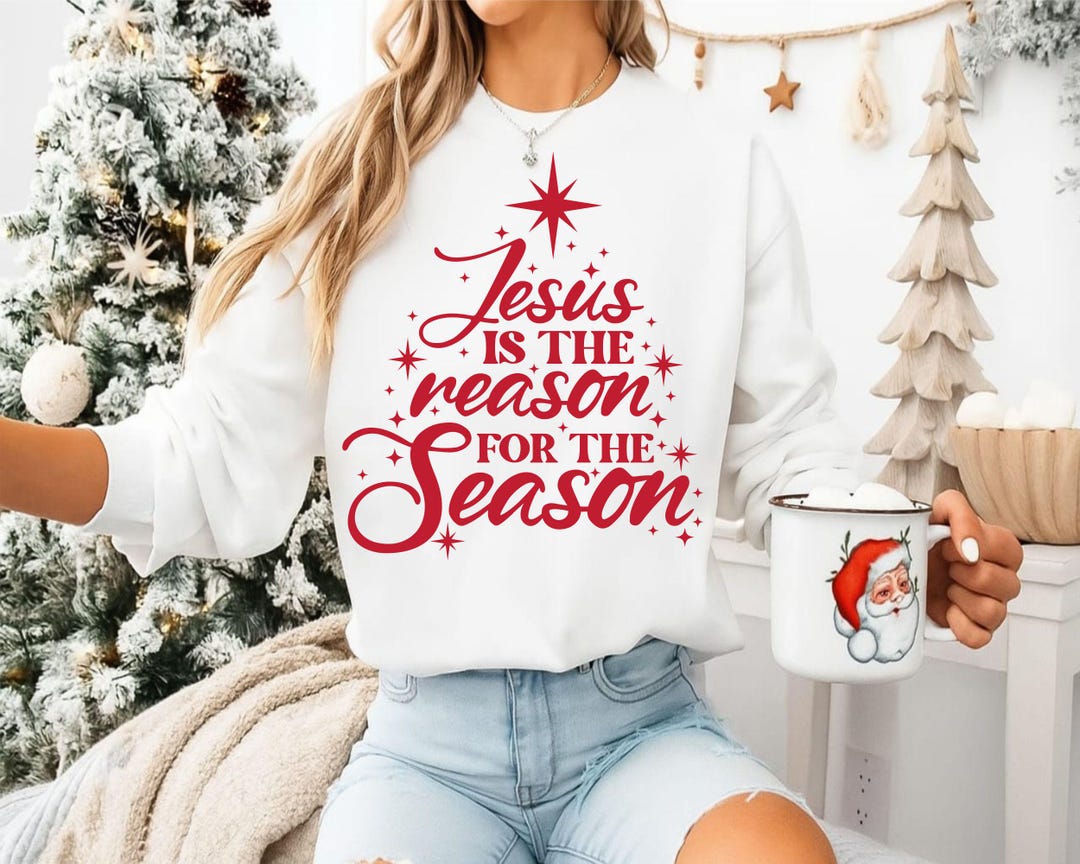 Jesus is the Reason for the Season Svg, Christmas Svg, Christian ...