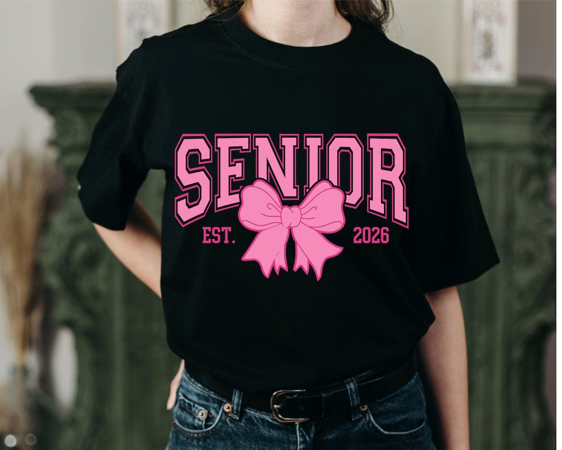 Coquette Senior 2026 Svg, Senior Class of 2026 Shirt Svg, Senior ...
