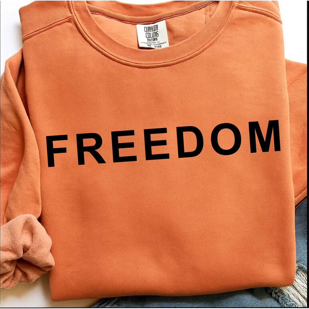 Charlie Kirk Freedom Svg, Shirt Design With Signature, Patriotic Svg ...