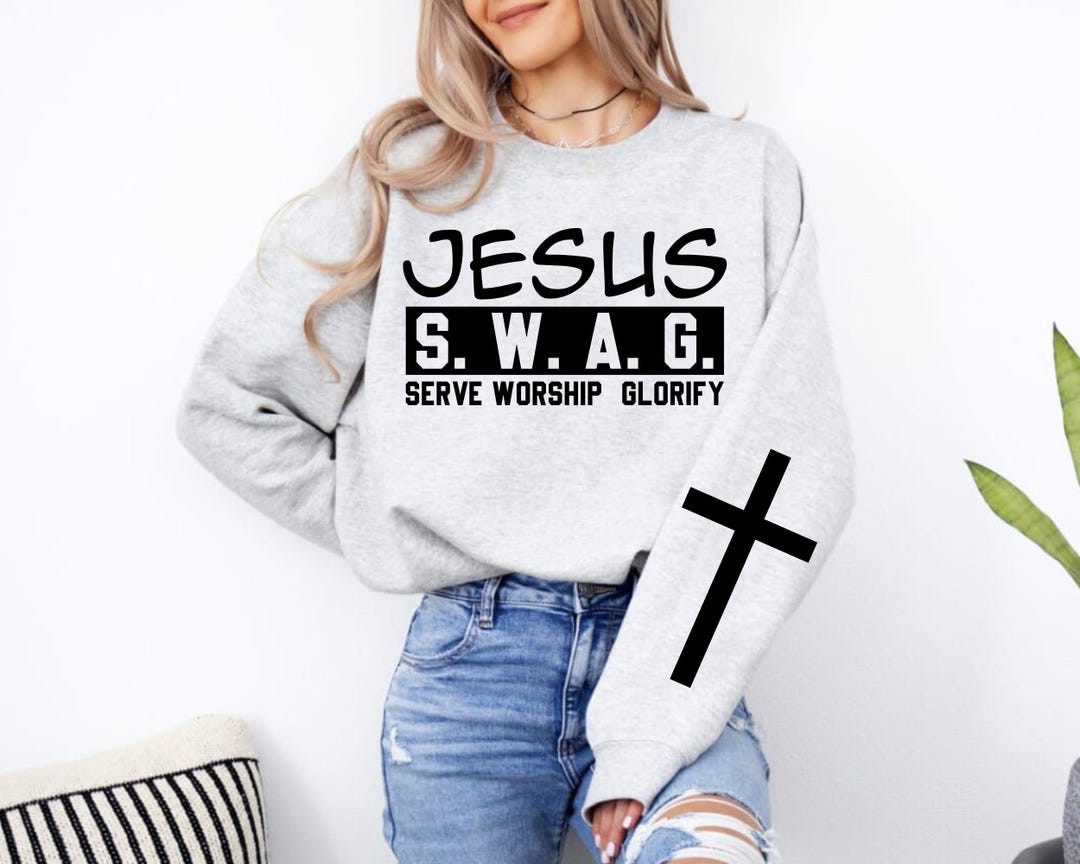 Jesus Swag Serve Worship and Glorify Svg Png, Christian Svg, Jesus Svg ...
